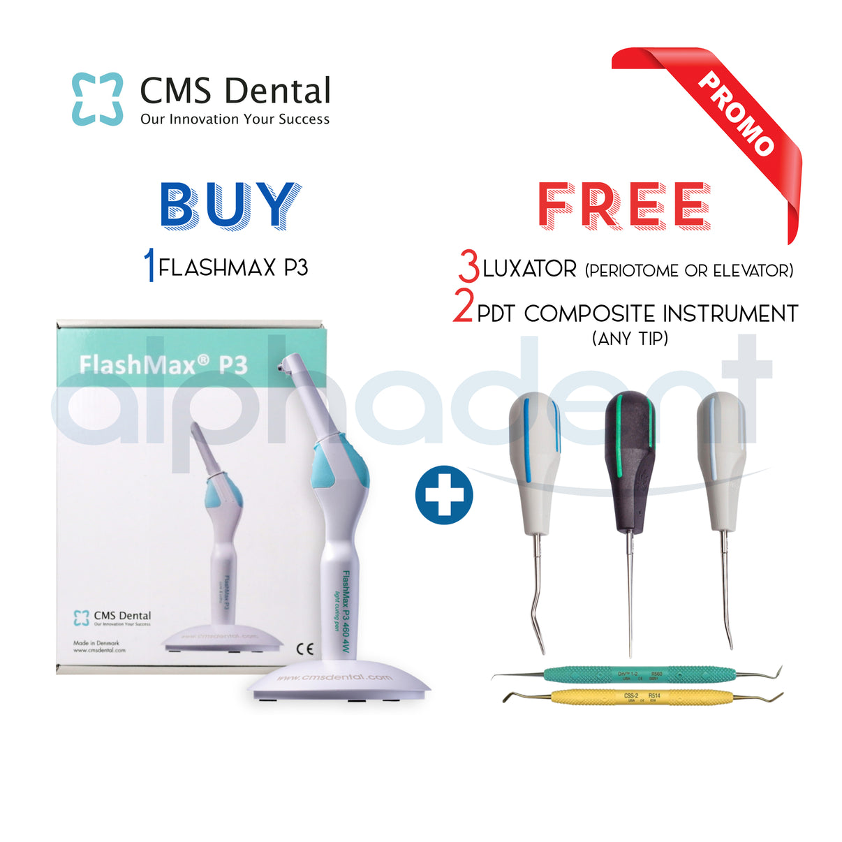 FlashMax P3 Curing Lightㅤㅤㅤㅤ – Alphadent Corporation