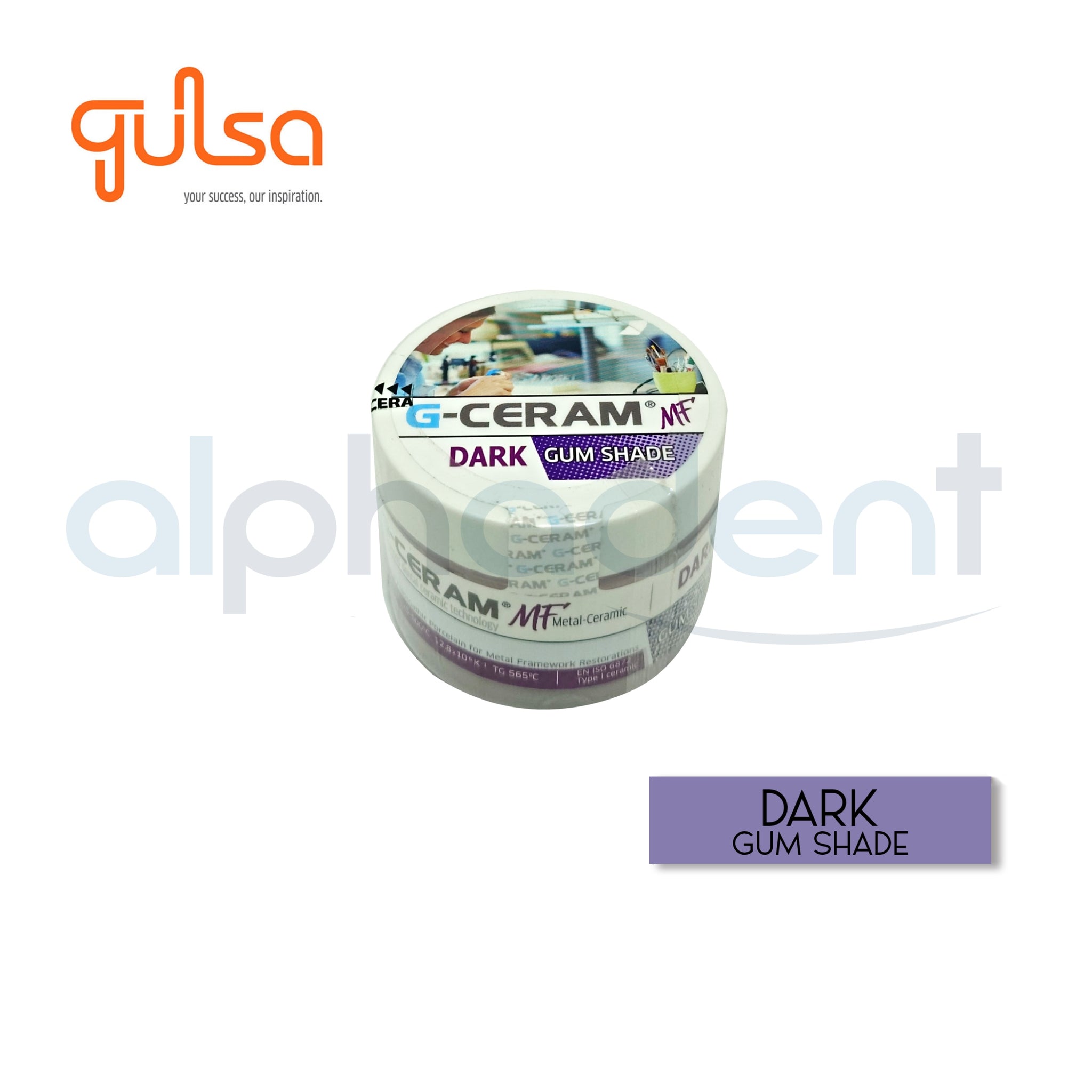 G-Ceram® Gum Shade (gingiva/pink porcelain) – Alphadent Corporation