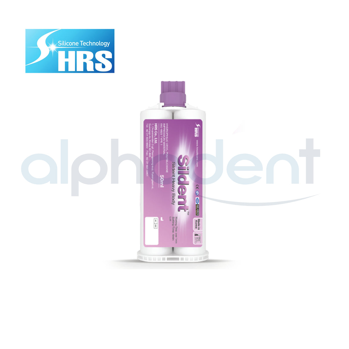 Sildent Heavy Body, PVS Impression material – Alphadent Corporation