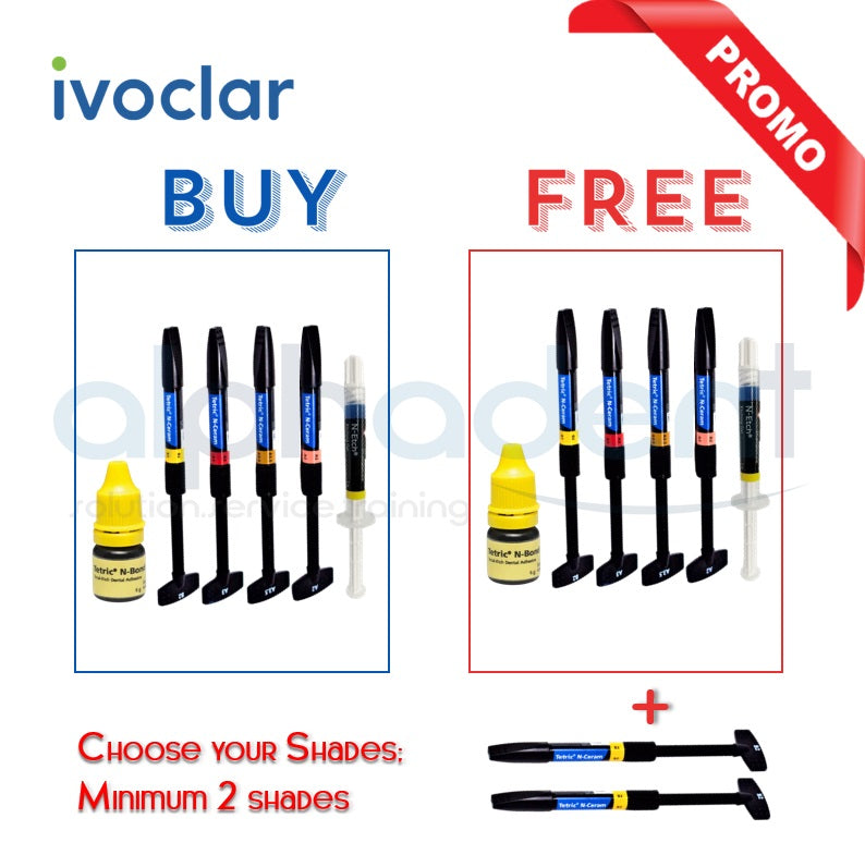 Tetric® N-Ceram Kit, 4x3.5g – Alphadent Corporation